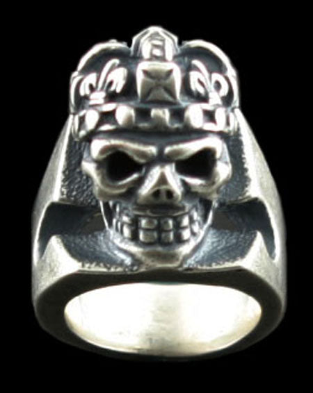 King Ring RGS104 – Double Cross Jewelry